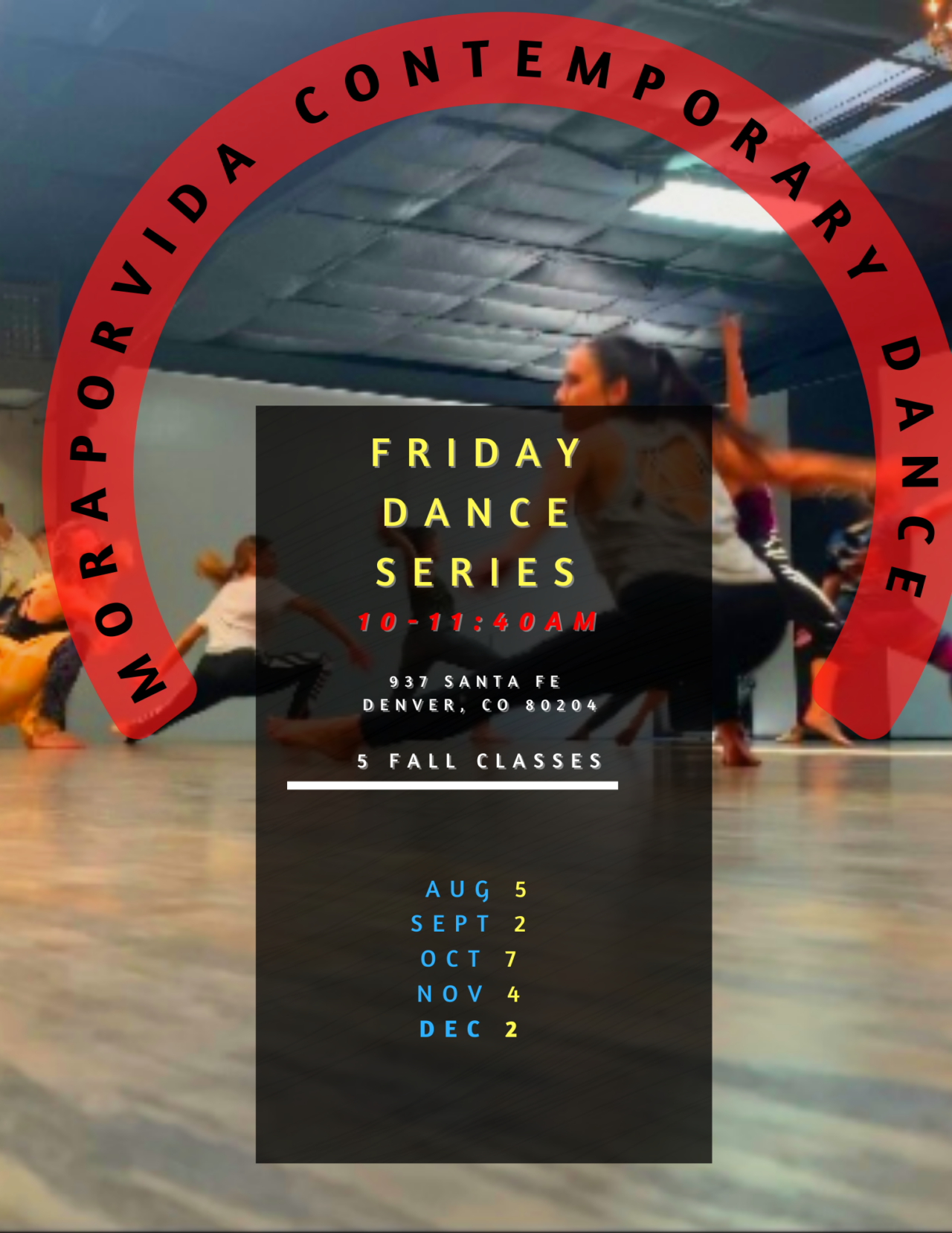 First Friday Class Series - Moraporvida Contemporary Dance
